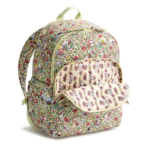 VERA BRADLEY Peanuts Bancroft Backpack - Green