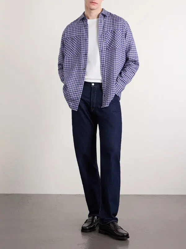 Paul Smith Checked Linen Shirt