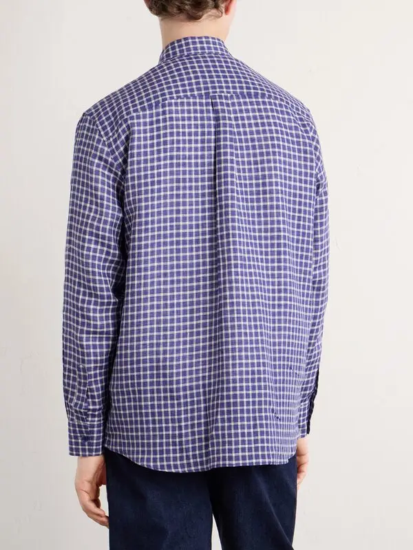 Paul Smith Checked Linen Shirt