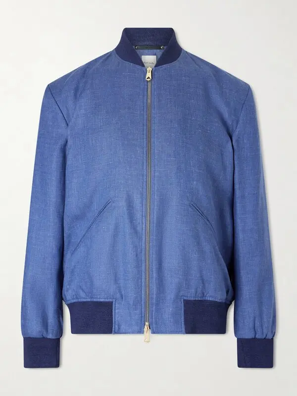 Paul Smith Linen Bomber Jacket