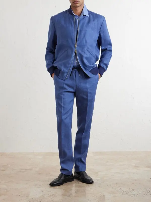 Paul Smith Linen Bomber Jacket