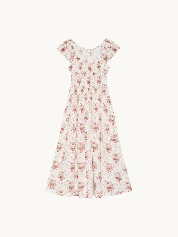 DÔEN Quinette Dress - Ivory Floral