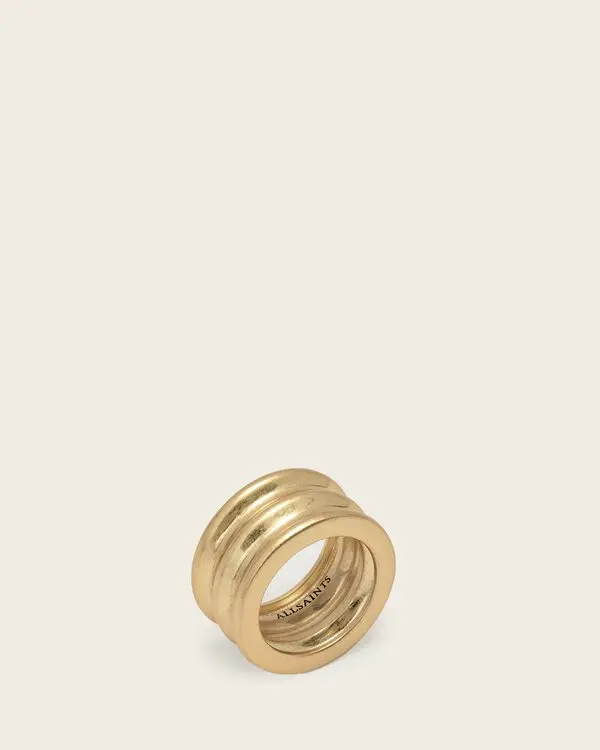 ALLSAINTS Janna Ring - Antique Gold