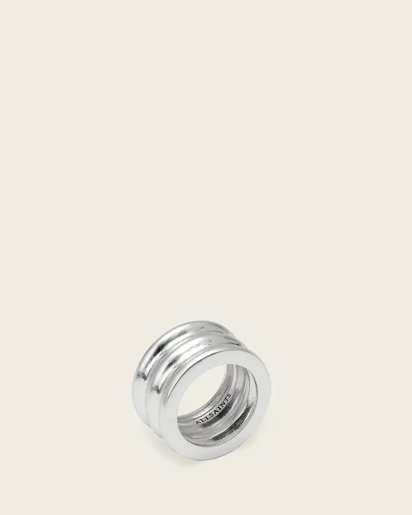 ALLSAINTS Janna Ring - Warm Silver