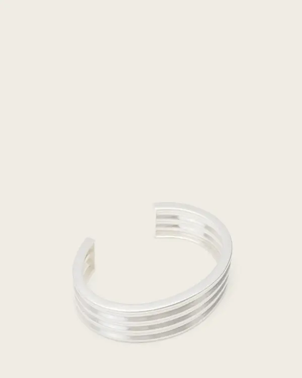 ALLSAINTS Janna Bangle - Warm Silver