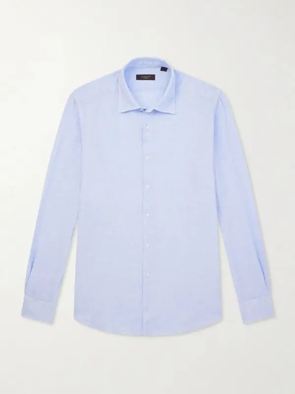 SLOWEAR Linen Shirt - Blue