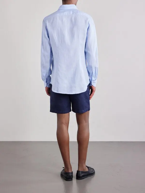 SLOWEAR Linen Shirt - Blue