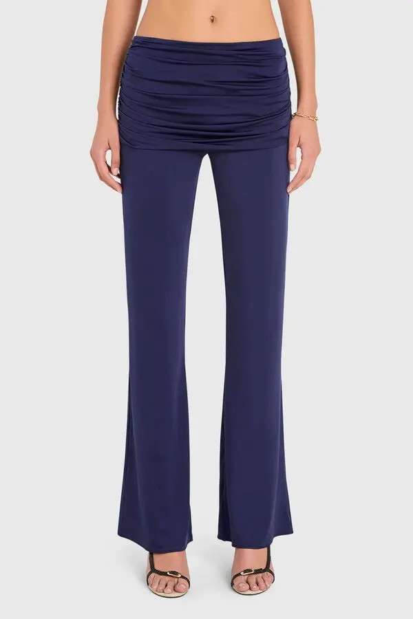 Amanda Uprichard Marcelle Pants - Navy