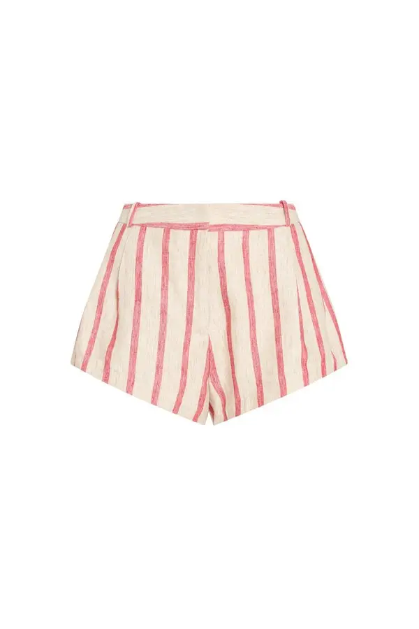 Amanda Uprichard Jeremiah Short - Red Stripe