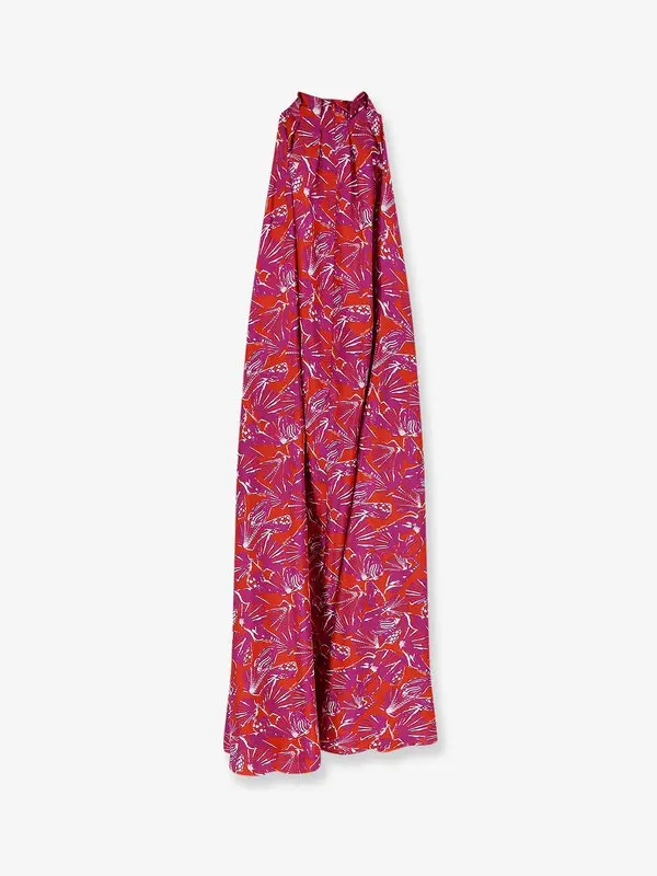 Max Mara Mxmcartone Long Dress - Red