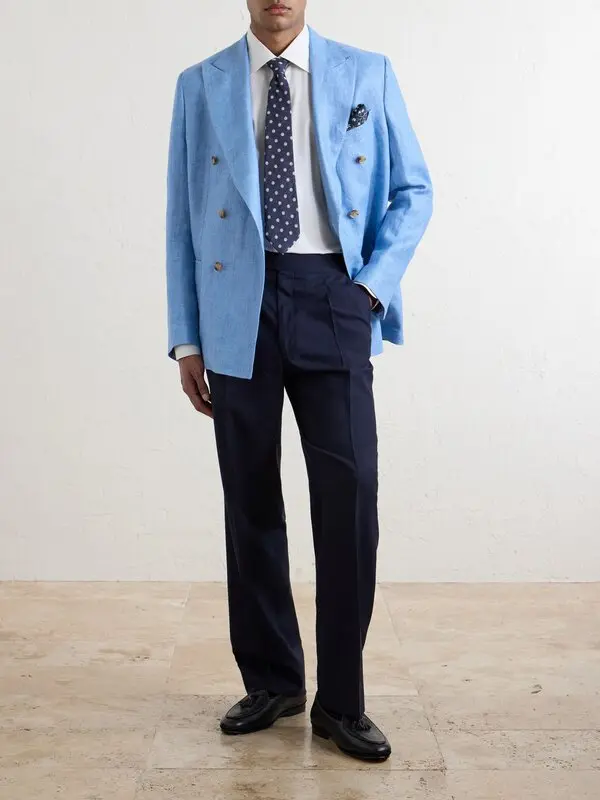 DE PETRILLO Cotton-poplin Shirt - Neutrals