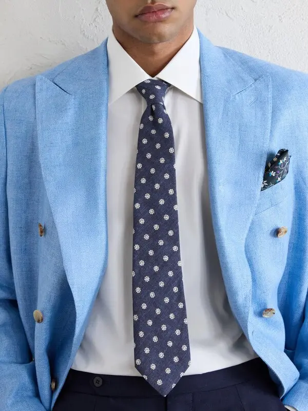 DE PETRILLO Cotton-poplin Shirt - Neutrals
