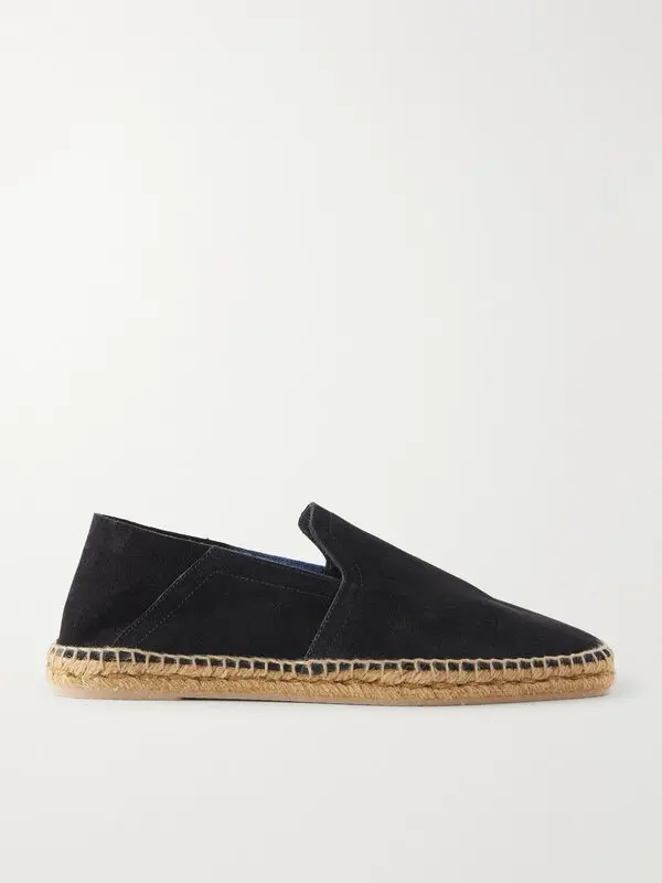 CastaÑer Parker Collapsible-heel Suede Espadrilles