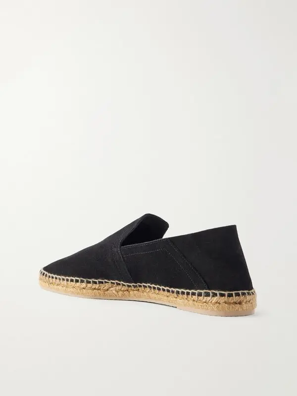 CastaÑer Parker Collapsible-heel Suede Espadrilles