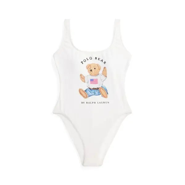 Ralph Lauren Polo Bear One-piece Swimsuit