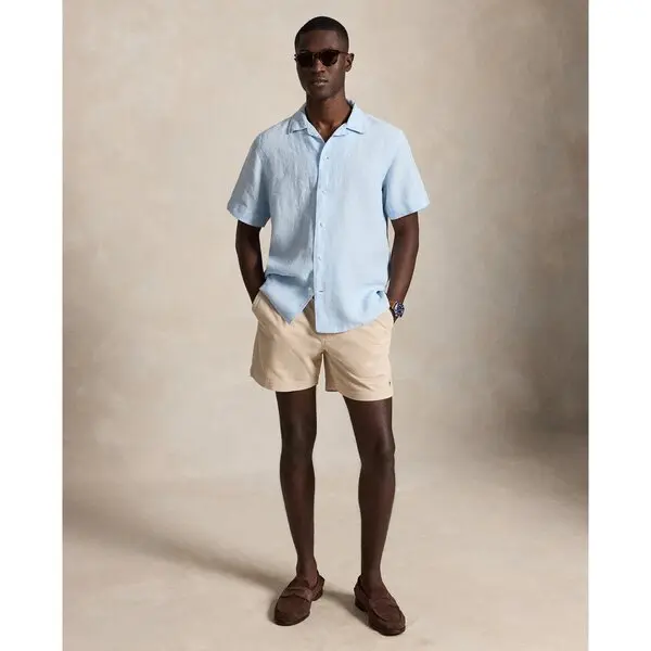 Ralph Lauren Classic Fit Linen Camp Shirt