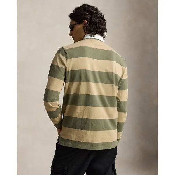 Ralph Lauren The Iconic Rugby Shirt - Olive/tan