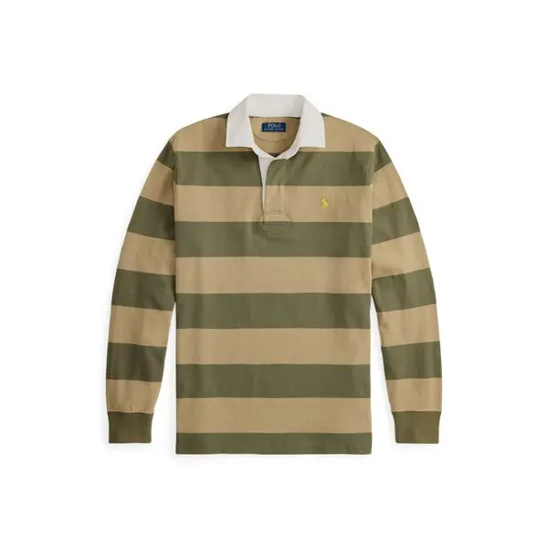 Ralph Lauren The Iconic Rugby Shirt - Olive/tan