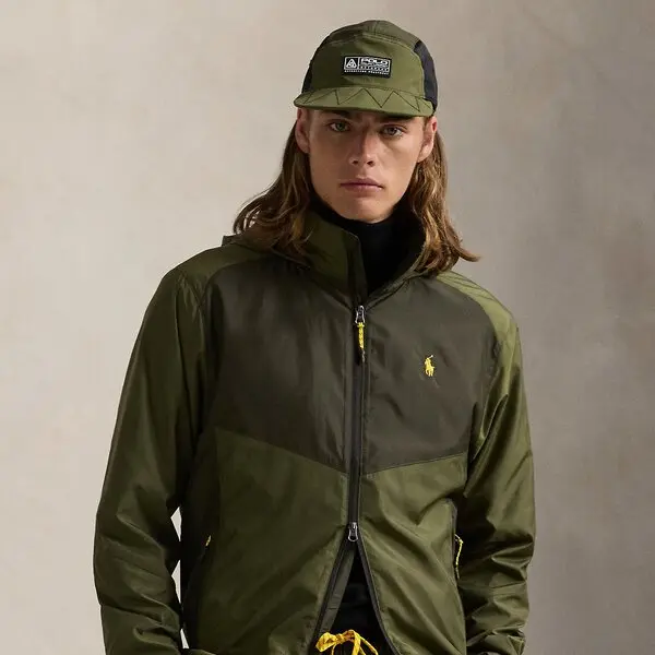 Ralph Lauren Ripstop Hooded Jacket - New Olive/armadillo