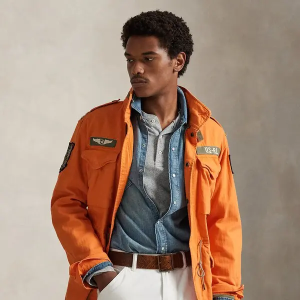 Ralph Lauren Iconic Field Jacket - Coastal Orange