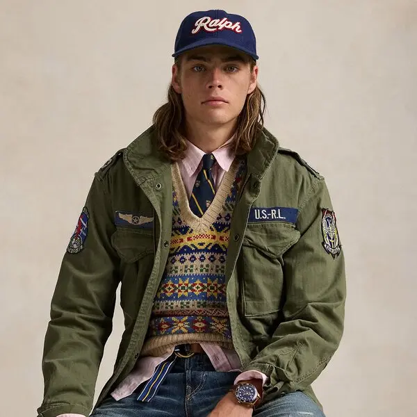 Ralph Lauren Iconic Field Jacket - Olive Mountain