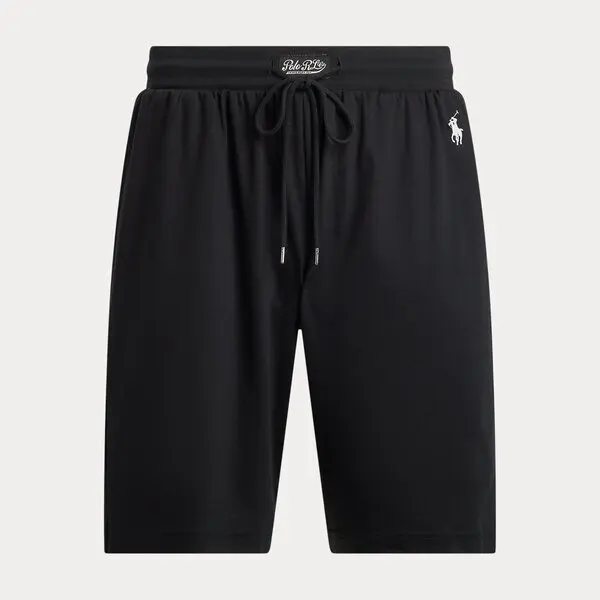 Ralph Lauren Mercerized Cotton Sleep Short - Polo Black