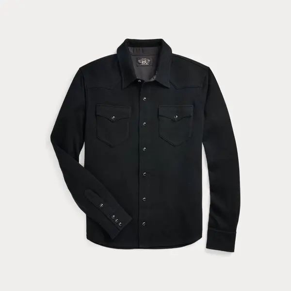 Ralph Lauren Western Shirt Sweater - Black