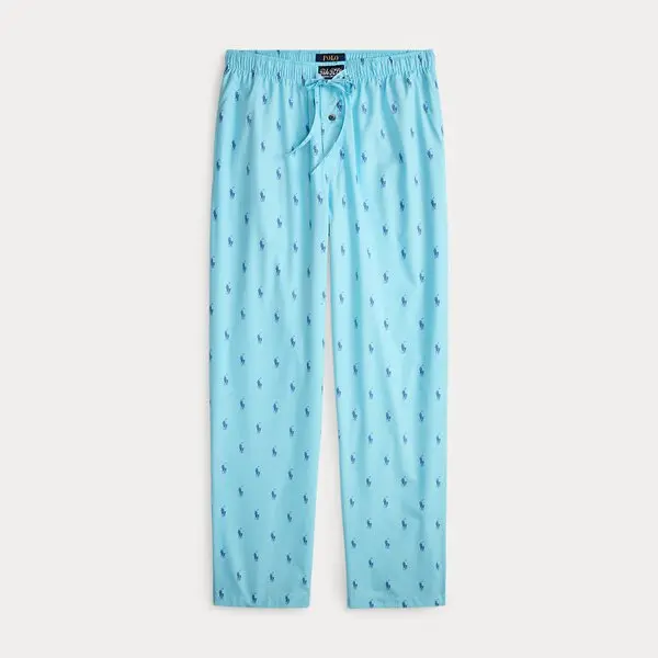 Ralph Lauren Poo Pony Pajama Pant - Hammond Blue