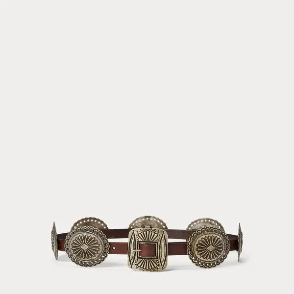 Ralph Lauren Meta-accent Leather Belt - Brown
