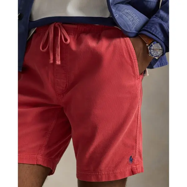 Ralph Lauren 8-inch Classic Fit Corduroy Shorts - Spring Red