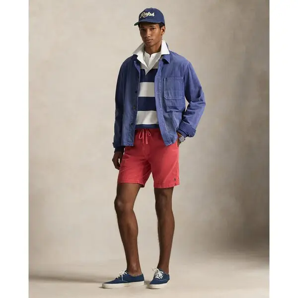 Ralph Lauren 8-inch Classic Fit Corduroy Shorts - Spring Red