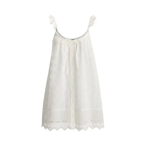 Ralph Lauren Eyelet Cotton Sleep Dress