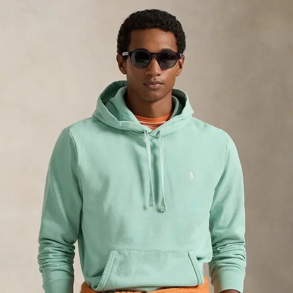 Ralph Lauren Loopback Fleece Hoodie - Celadon