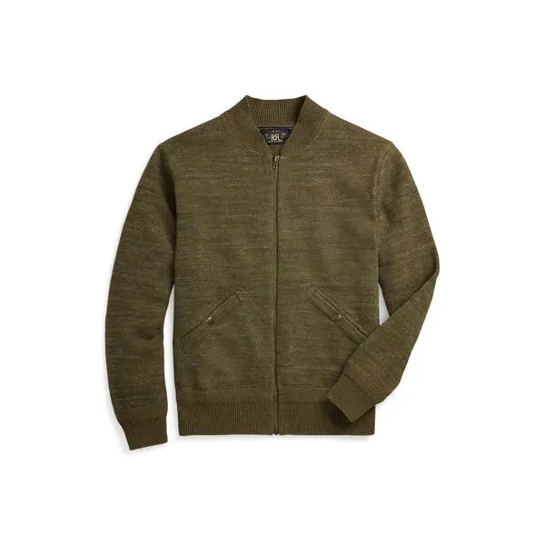 Ralph Lauren Cotton-wool Full-zip Sweater