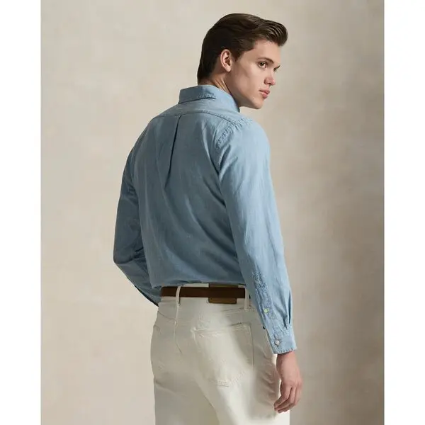 Ralph Lauren Classic Fit Indigo Chambray Shirt