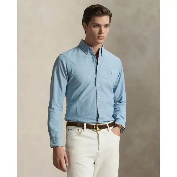 Ralph Lauren Classic Fit Indigo Chambray Shirt