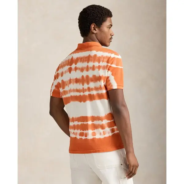 Ralph Lauren Classic Fit Tie-dye Mesh Polo Shirt