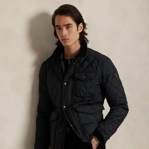 Ralph Lauren The Beaton Quited Jacket - Polo Black