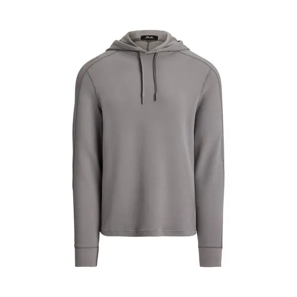 Ralph Lauren Performance Waffle-knit Hoodie - Perfect Grey
