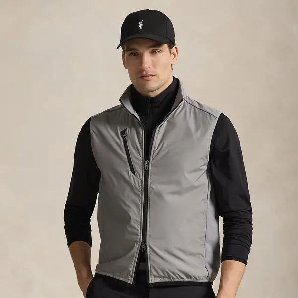 Ralph Lauren Hybrid Fu-zip Vest - Peak Grey
