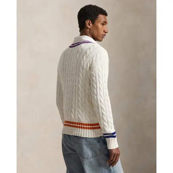 Ralph Lauren Embroidered Cricket Sweater