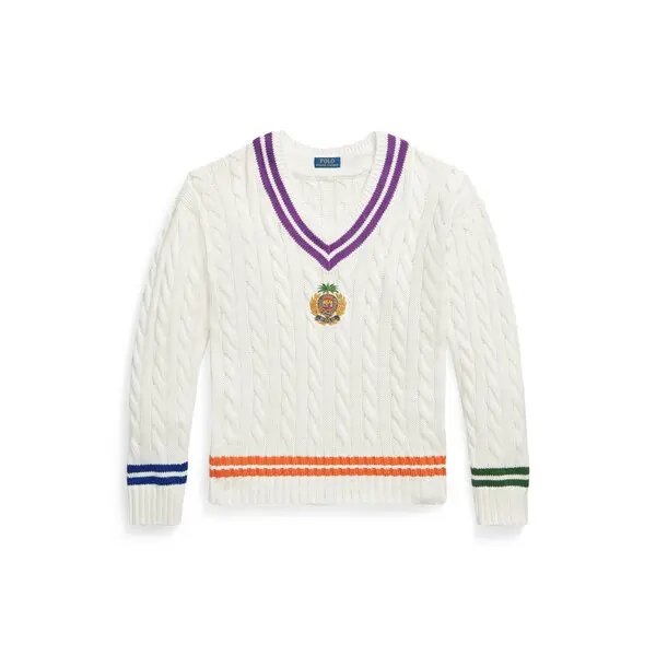 Ralph Lauren Embroidered Cricket Sweater