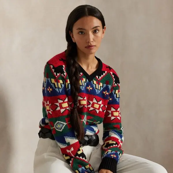 Ralph Lauren Pr X Tópa Vaey Trais Sweater - Black Multi