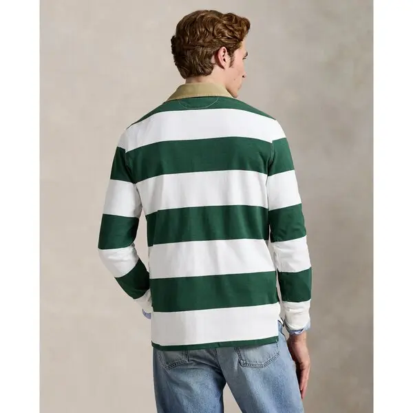 Ralph Lauren Classic Fit Khaki-collar Rugby Shirt