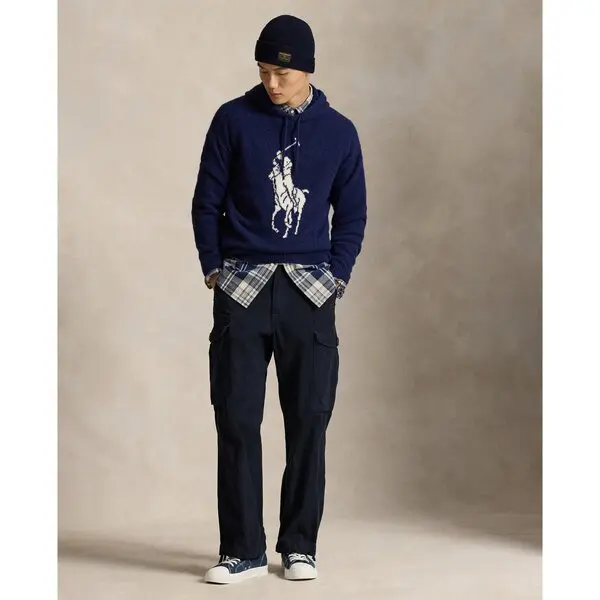 Ralph Lauren Big Pony Wool-blend Hooded Sweater