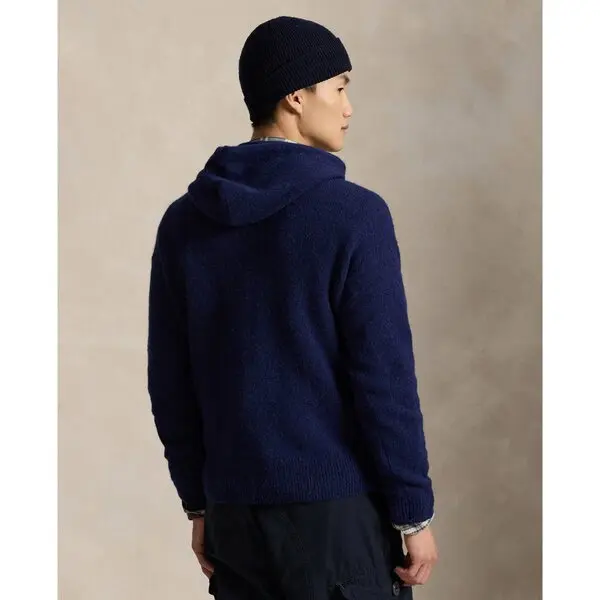 Ralph Lauren Big Pony Wool-blend Hooded Sweater