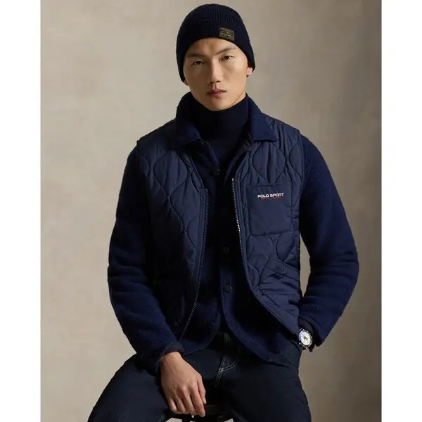 Ralph Lauren Polo Sport Quilted Vest - Newport Navy