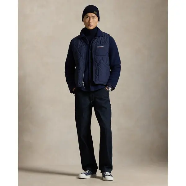 Ralph Lauren Polo Sport Quilted Vest - Newport Navy