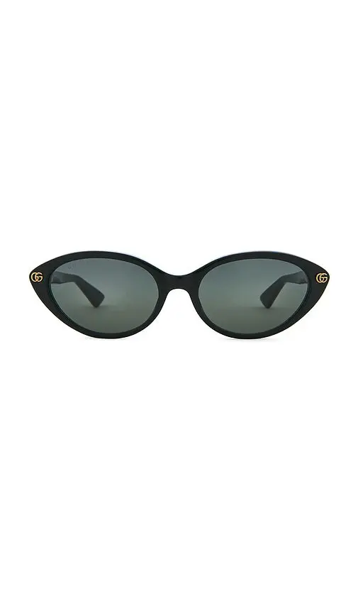 Gucci Cat Eye Sunglasses - Black & Grey