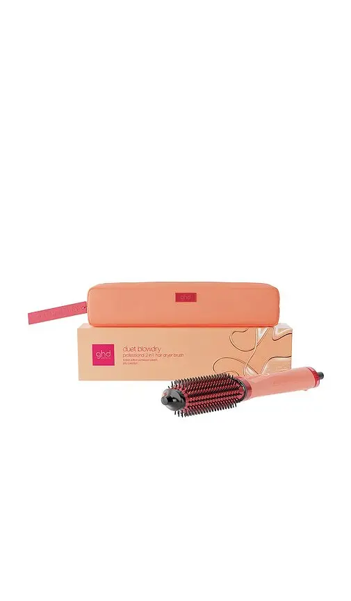GHD Duet Blowdry Hair Brush - Sunkissed Peach